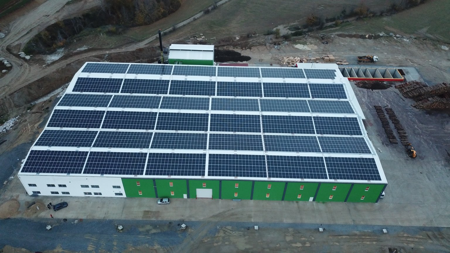 Kırklareli Demirköy GES: Gezen Orman Ürünleri 1084 kWp Çatı GES | My ...